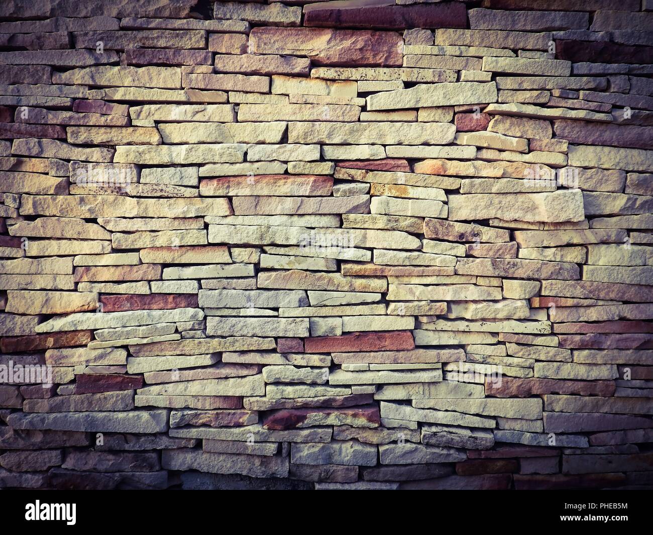 Wall of sandstone Stock Photo - Alamy