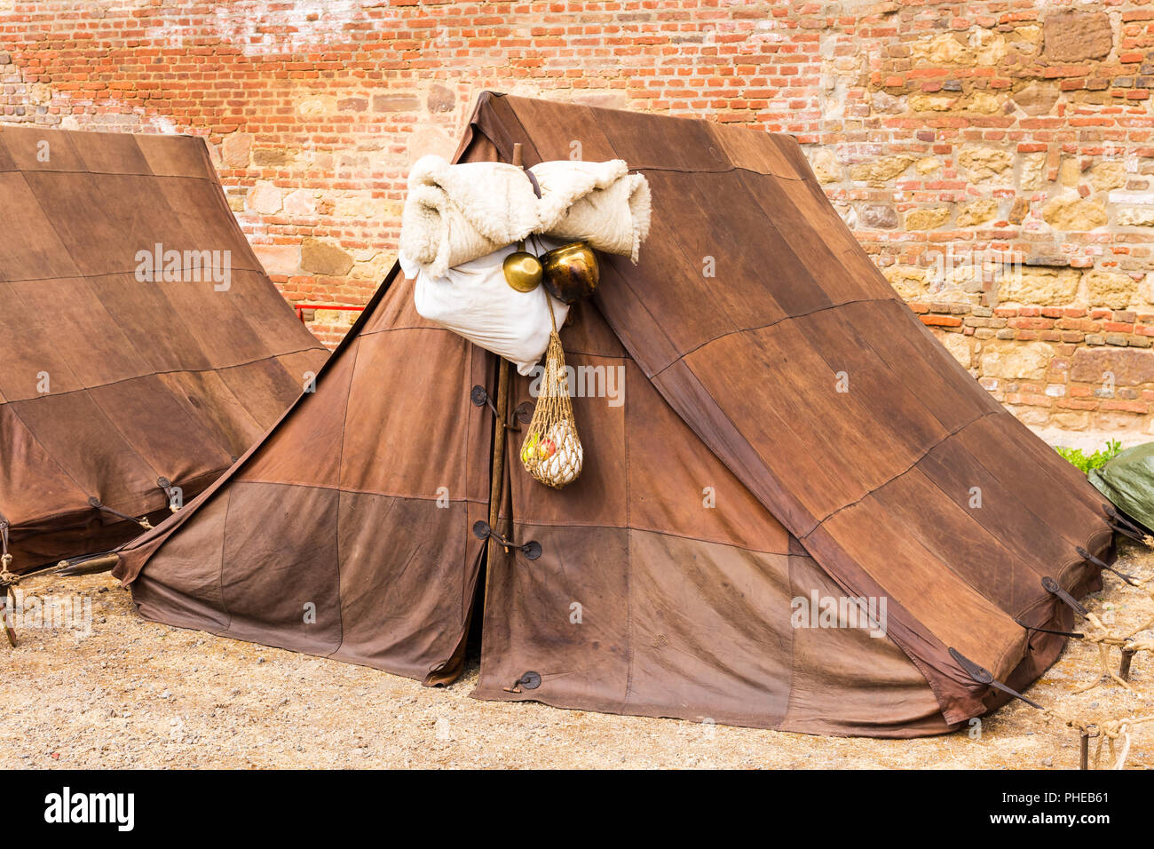 Roman tent hi-res stock photography and images - Alamy