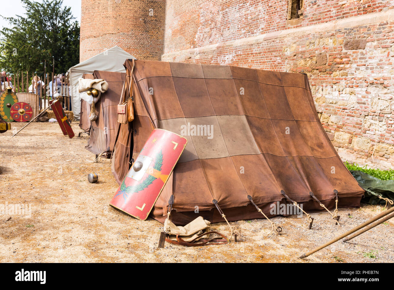 Roman Army Camp Stock Photos & Roman Army Camp Stock Images - Alamy