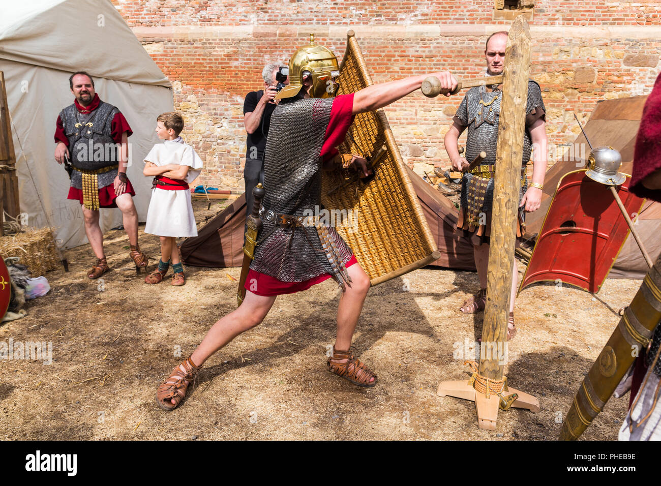 Armor Of Roman Soldier High Resolution Stock Photography and Images - Alamy