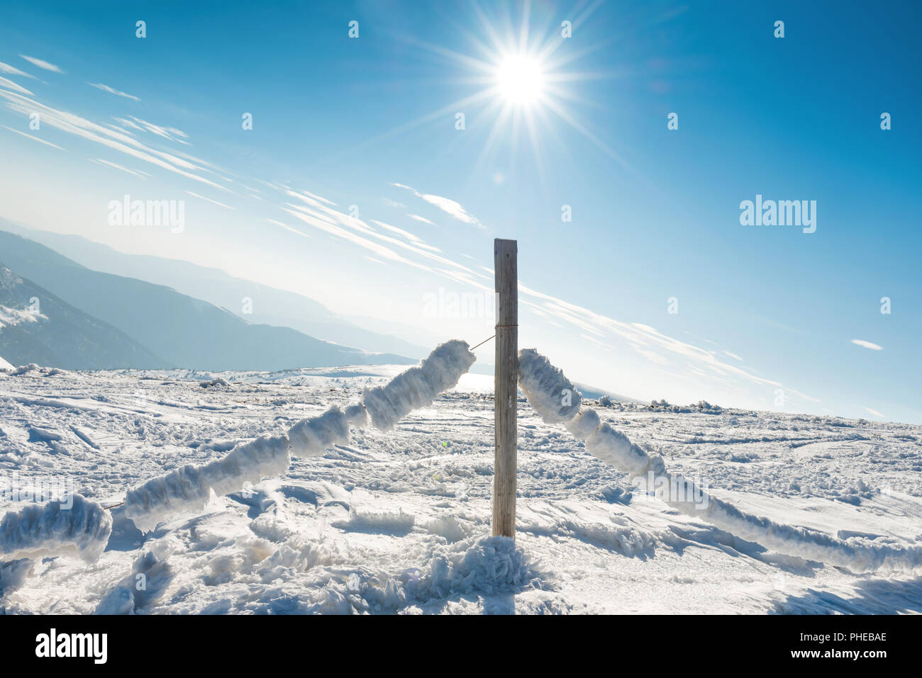 Alpine village snow hi-res stock photography and images - Alamy