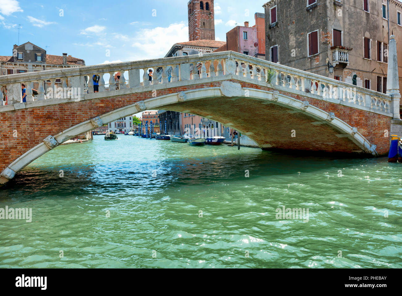 Bridge on grand canal hi-res stock photography and images - Alamy