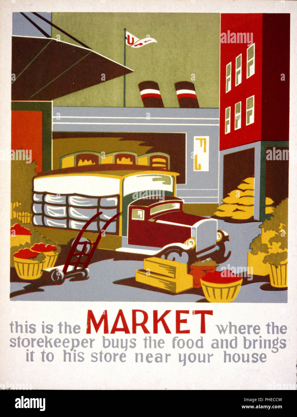 1930s markets hi-res stock photography and images - Alamy