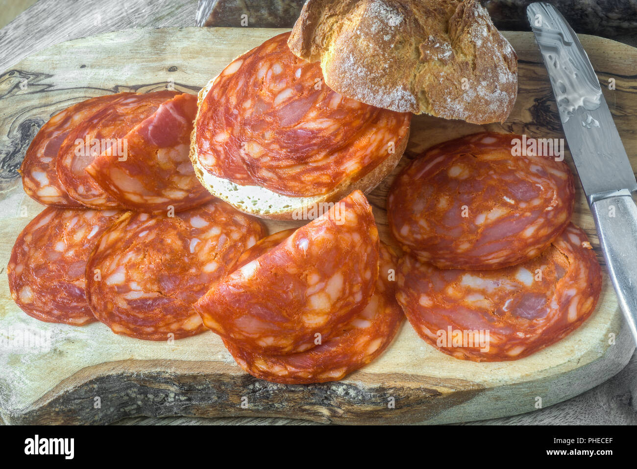 Chorizo roll hi-res stock photography and images - Alamy