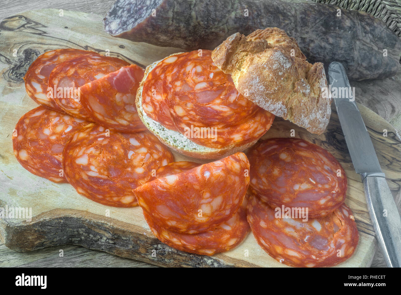 Chorizo roll hi-res stock photography and images - Alamy