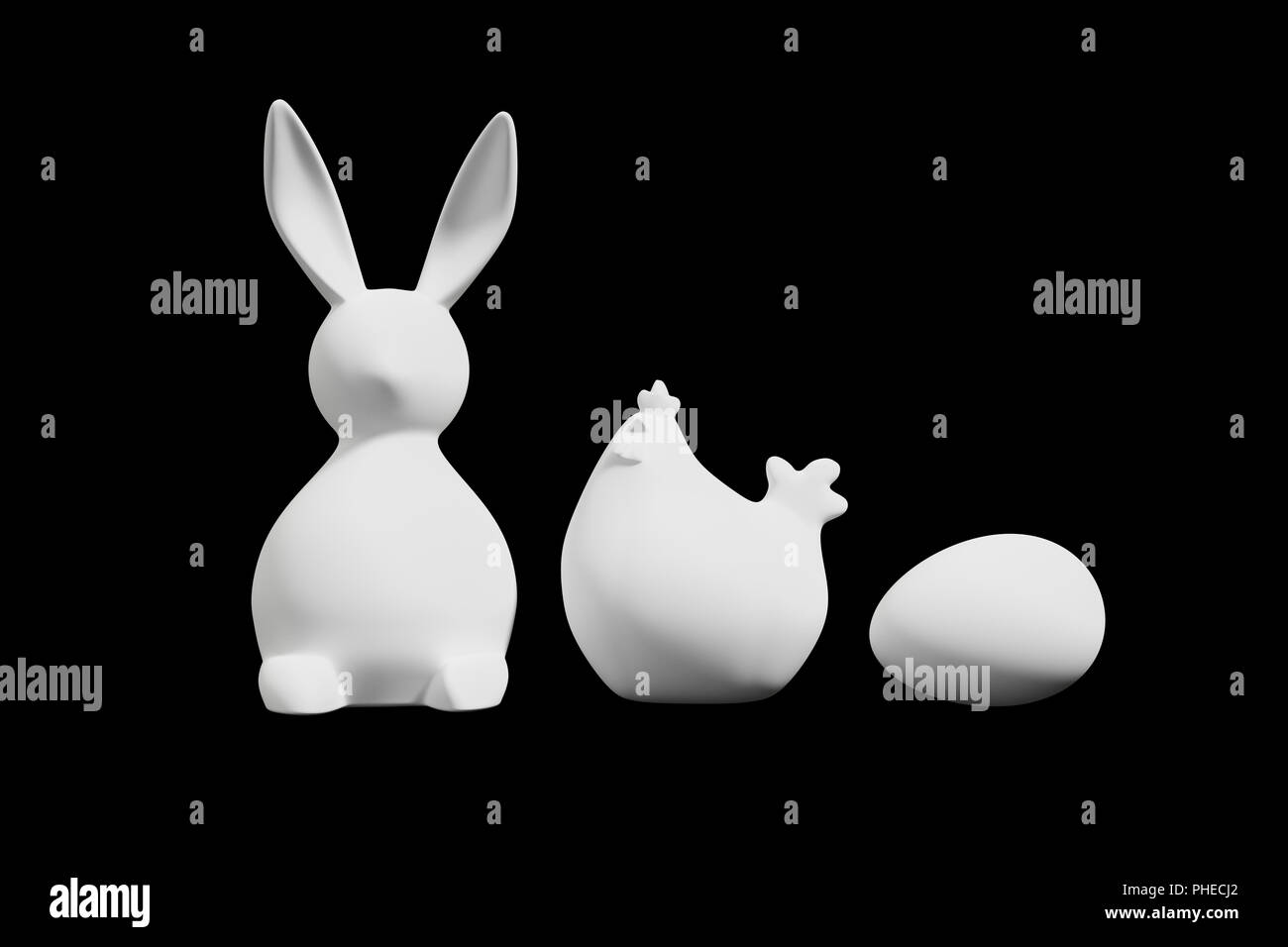 Rabbit chicken hi-res stock photography and images - Alamy