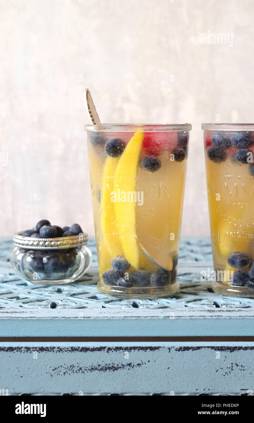 Fruit infused water mango hi-res stock photography and images - Alamy