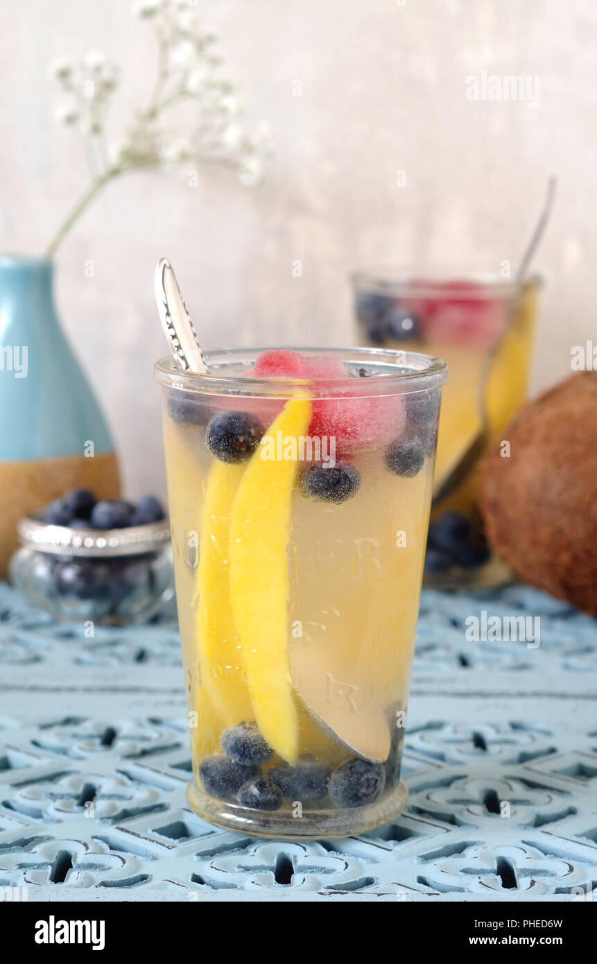 Fruit infused water mango hi-res stock photography and images - Alamy