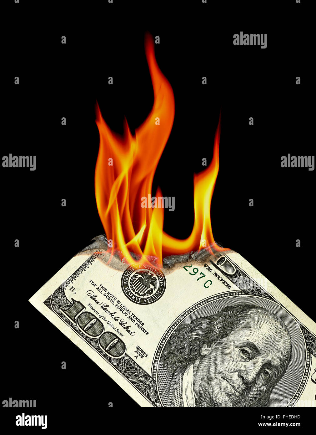 Dollar burn hi-res stock photography and images - Alamy