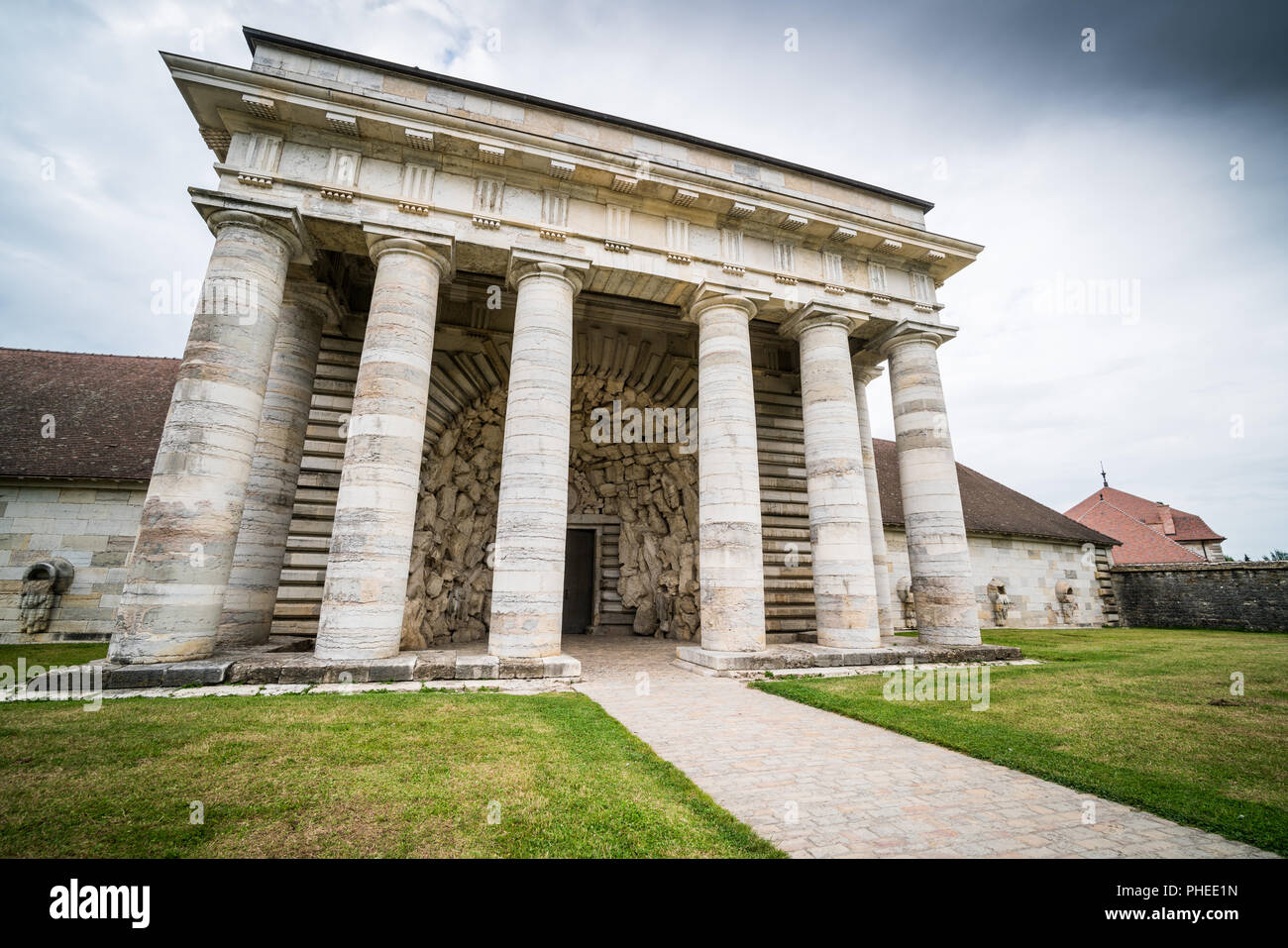 Saline royale royal saltworks arc et senans hi-res stock photography ...