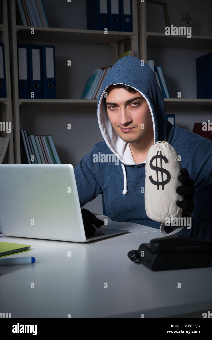 Man sack hood hi-res stock photography and images - Alamy