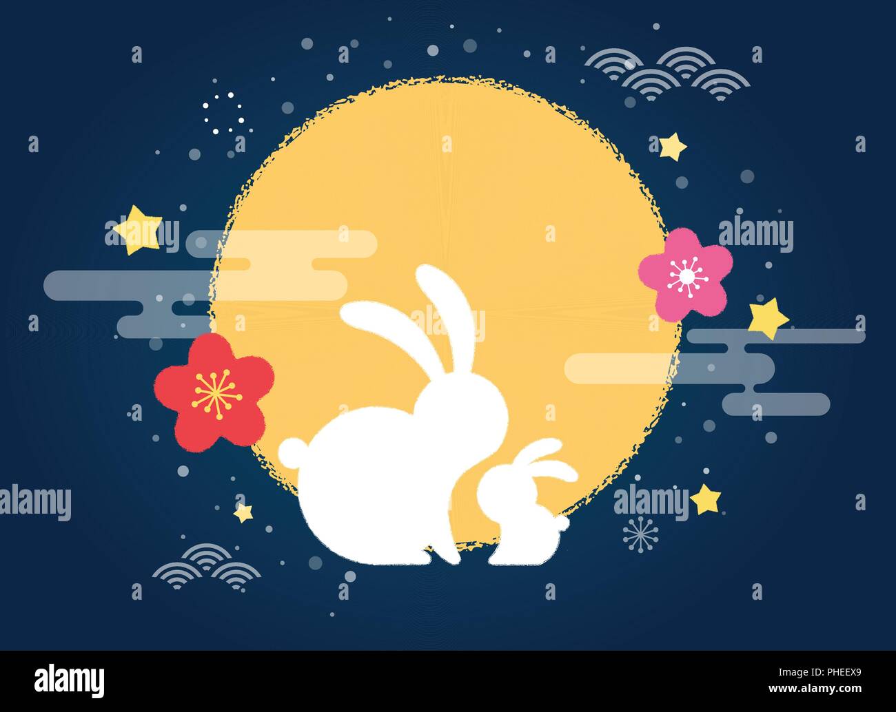 Happy Mid Autumn Festival. Mid Autumn. Vector banner, background and ...