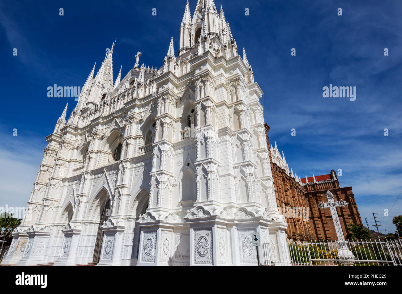 Colonial architecture in El Salvador Stock Photo - Alamy