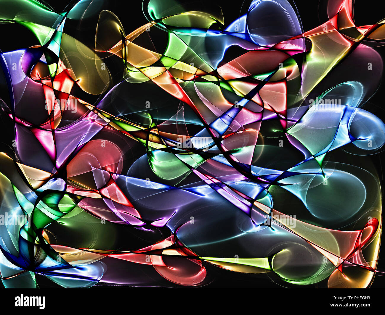 Abstract background loop glowing light hi-res stock photography and ...