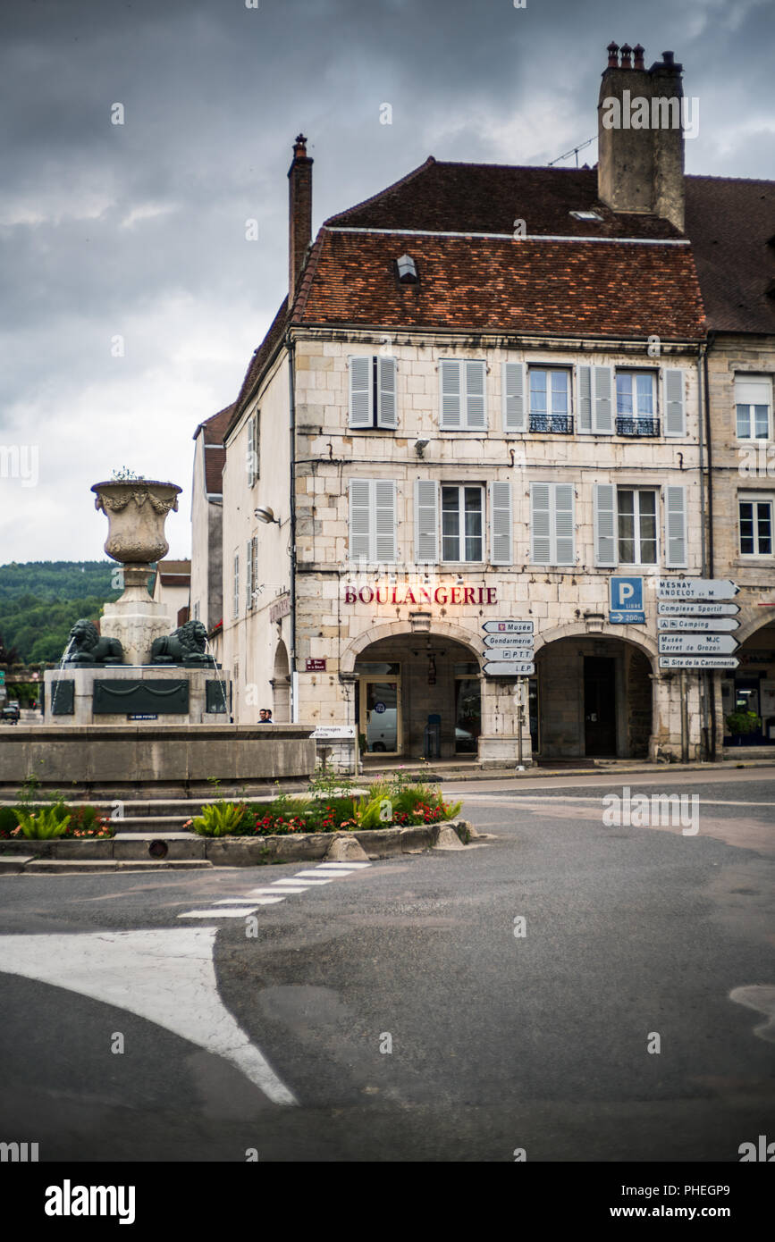 Town square of arbois hi-res stock photography and images - Alamy