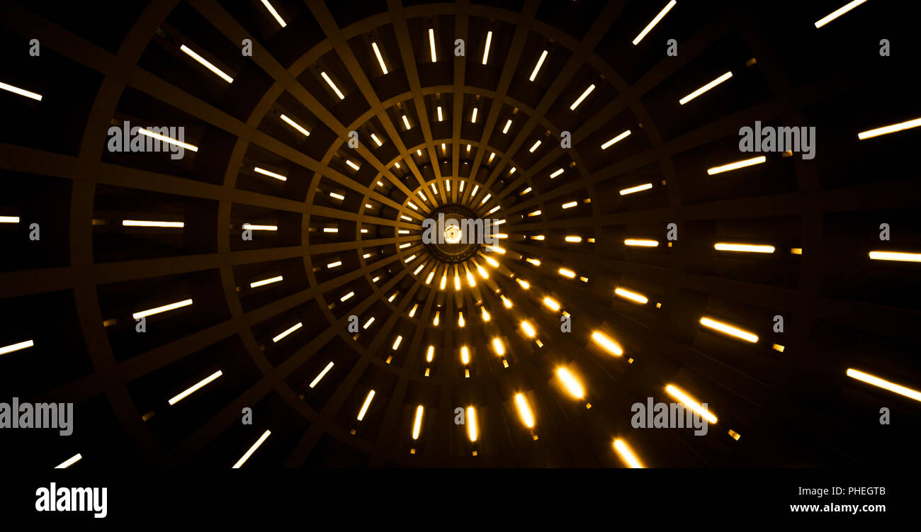 Concentric architecture architectural design hi-res stock photography ...