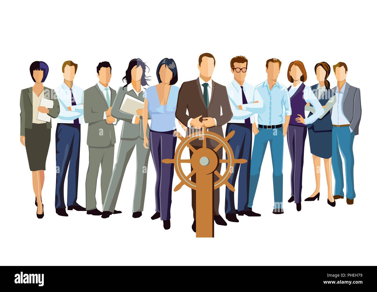 Competitor and competition, illustration Stock Photo - Alamy