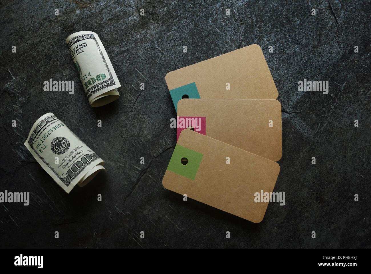 Black tags hi-res stock photography and images - Alamy