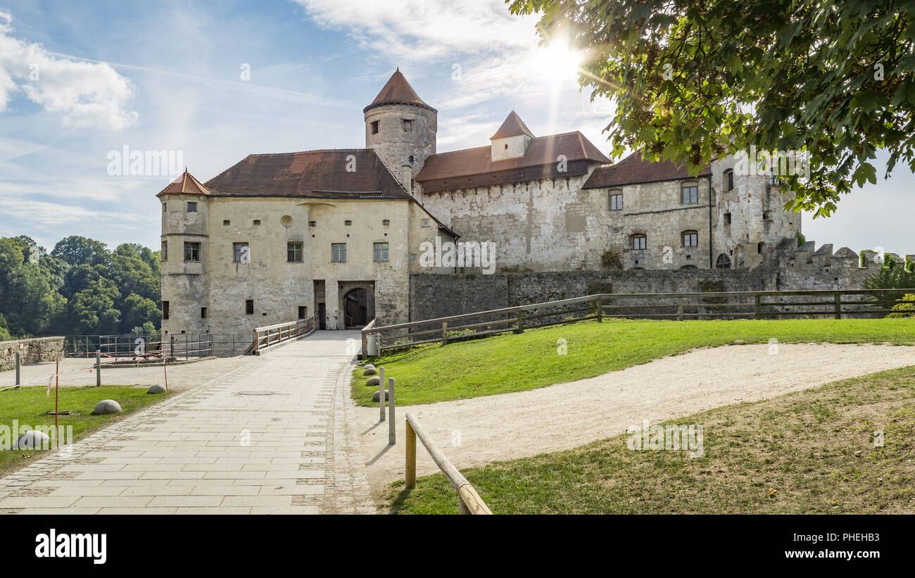 the castle of Burghausen Bavaria Germany Stock Photo - Alamy