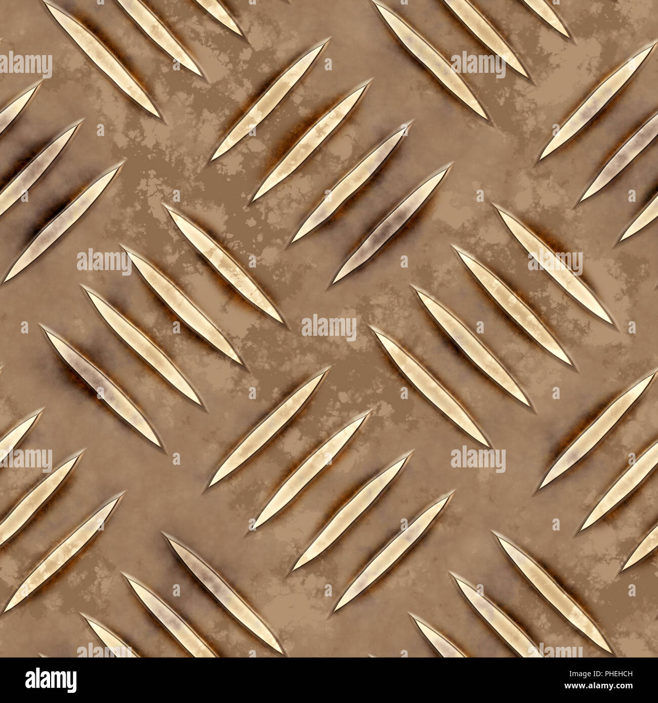 Rust diamond metal Stock Photo - Alamy