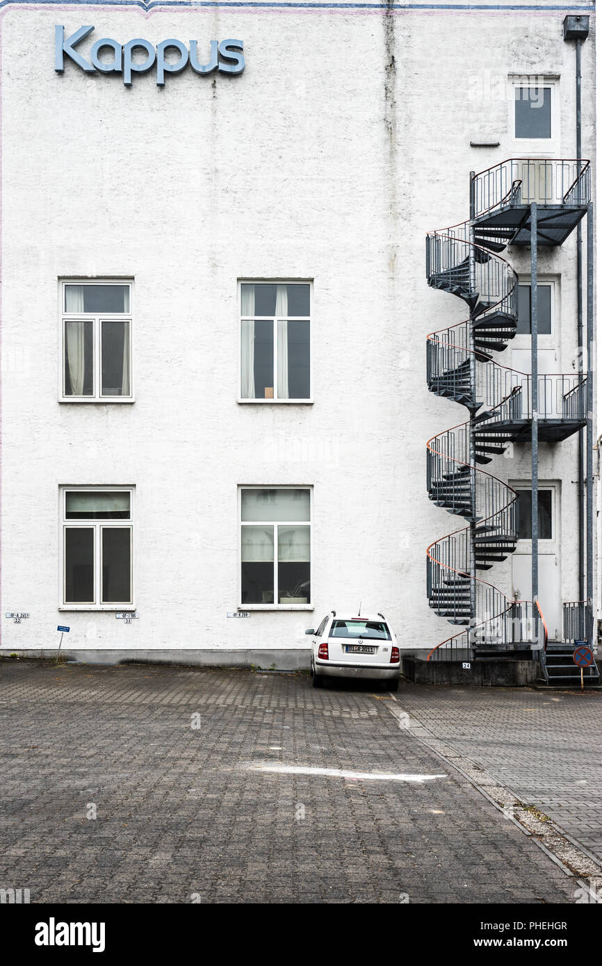 Production Building of an old Soap Factory Stock Photo - Alamy