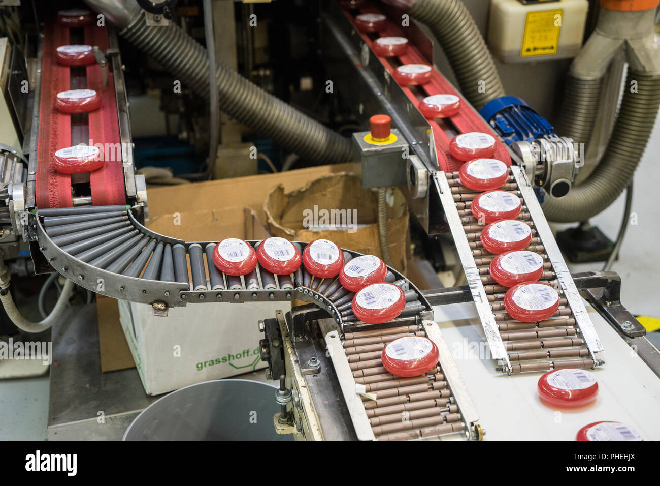Production of Soap Stock Photo - Alamy