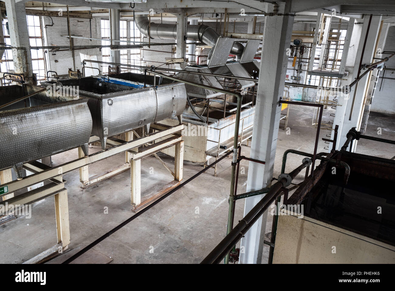 Soap Saltworks in an old Soap Factory Stock Photo - Alamy