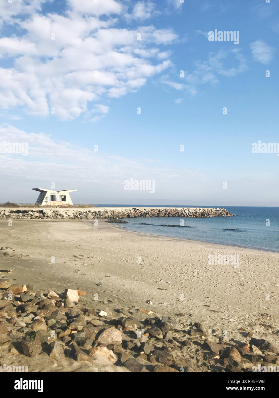 Blue sea background Stock Photo - Alamy
