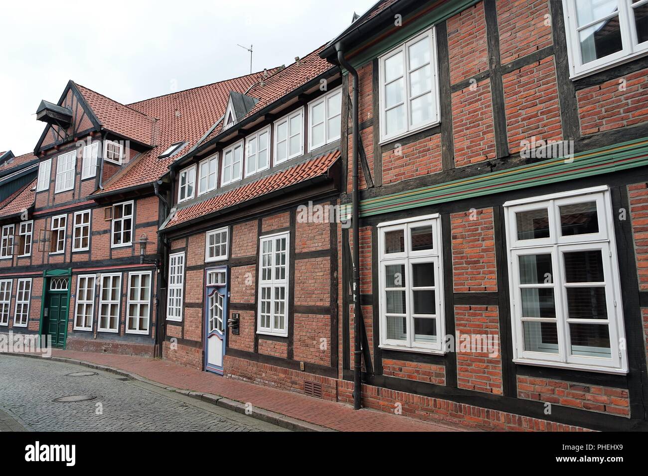 Old town in Stade, Lower Saxony Stock Photo - Alamy