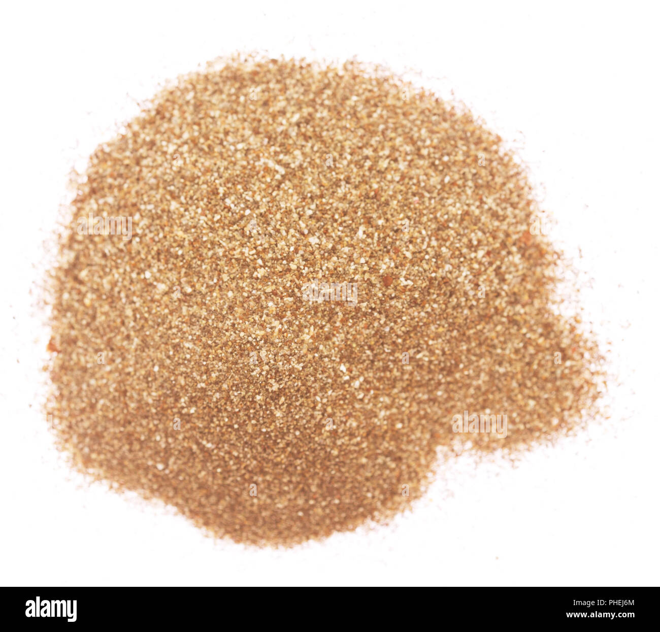 Sand isolated on white Stock Photo - Alamy