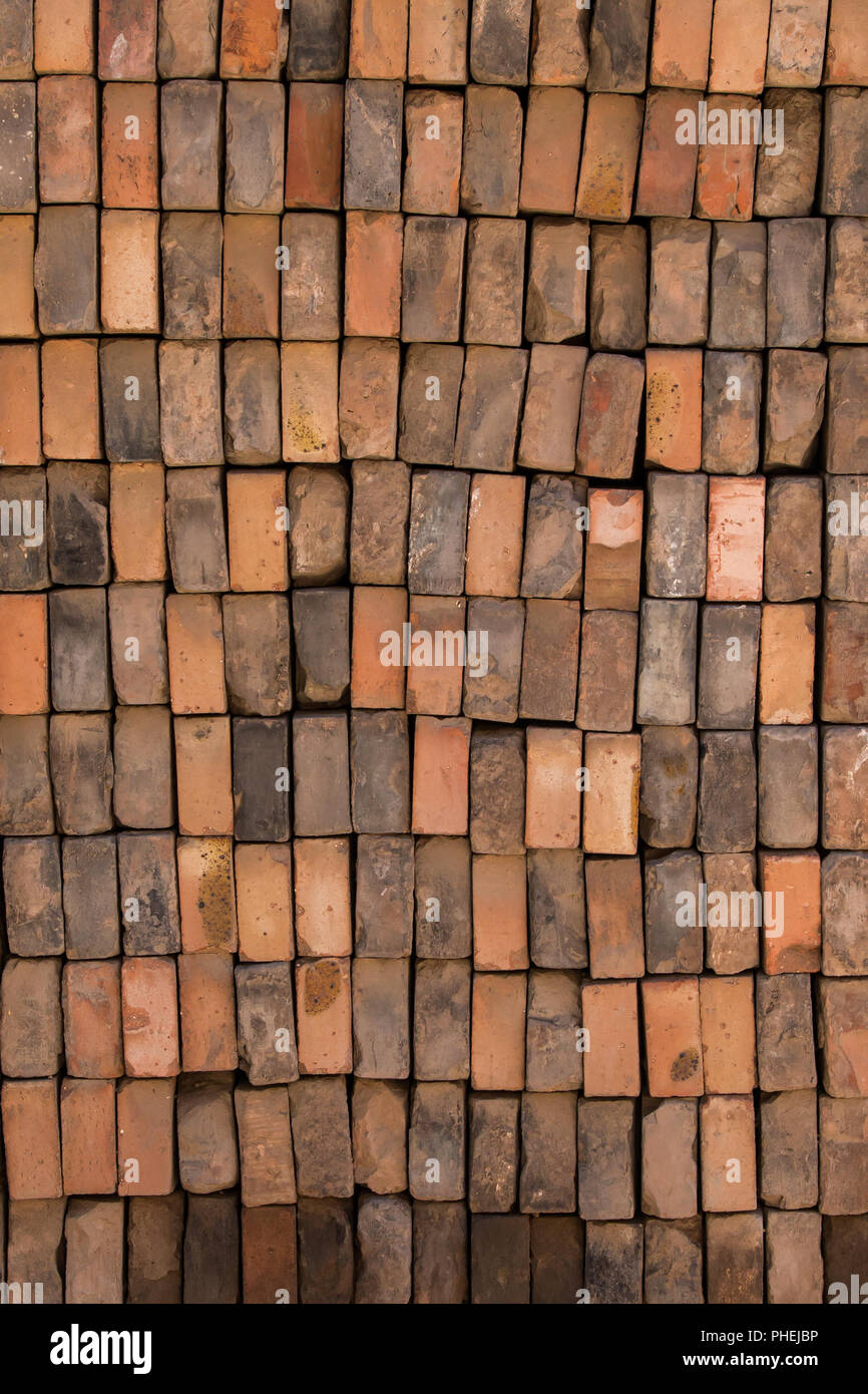 Stacked Bricks Texture Stock Photo - Alamy