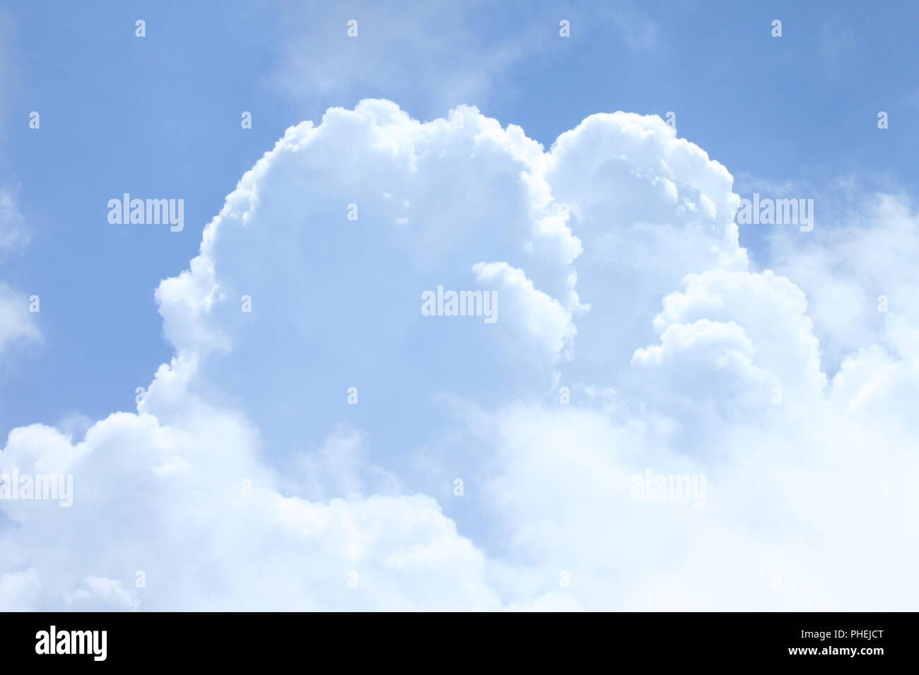 Blue skylight fluffy cloud hi-res stock photography and images - Alamy
