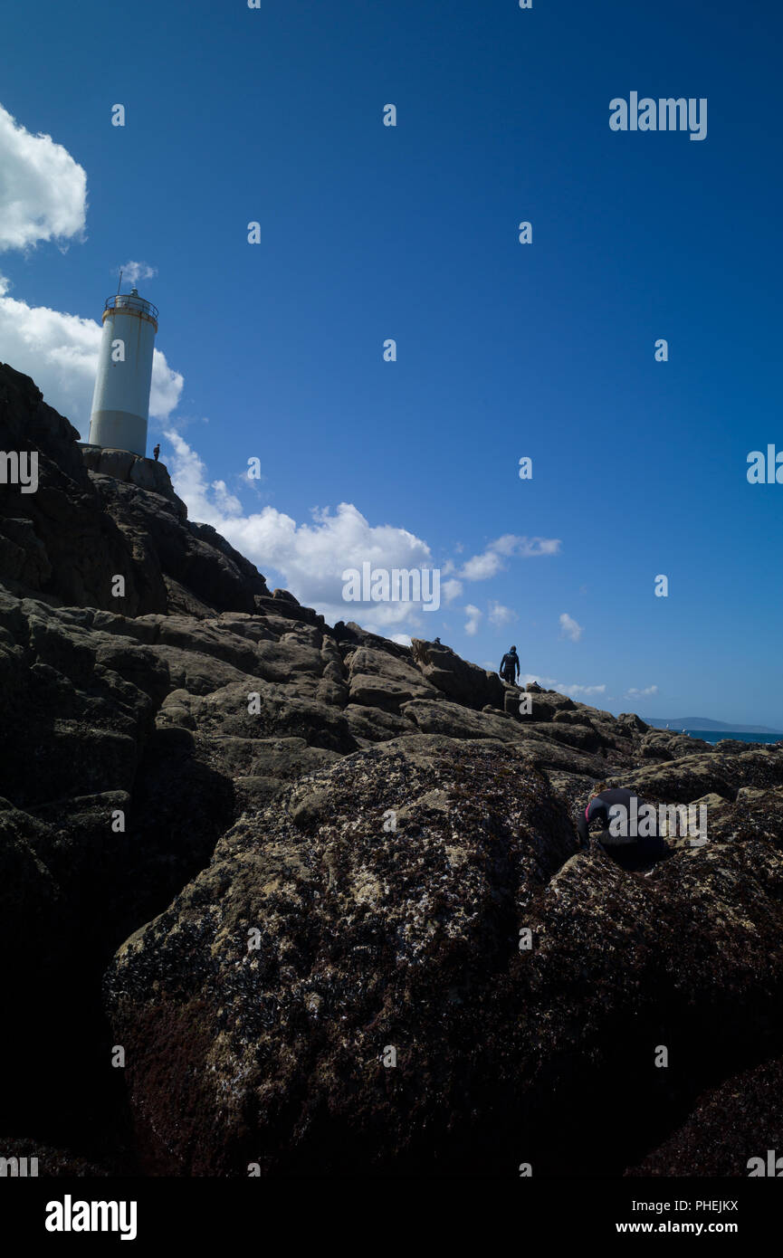 Percebeiros in Galicia Stock Photo - Alamy