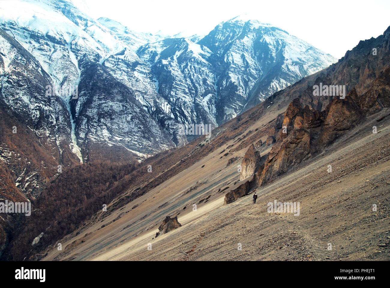 Himalayas hill view hi-res stock photography and images - Alamy
