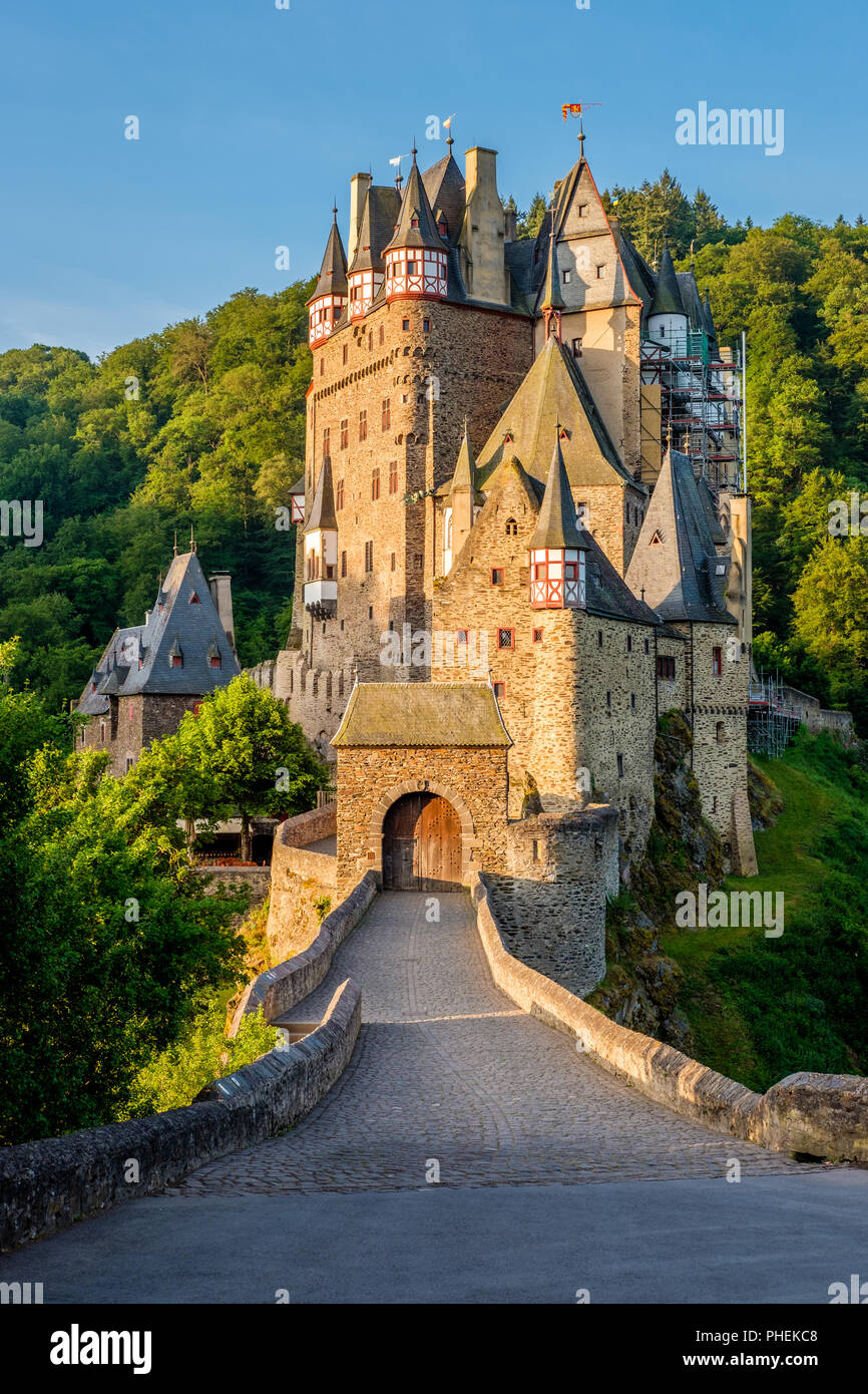 Burg Eltz castle in Rhineland-Palatinate, Germany Stock Photo - Alamy