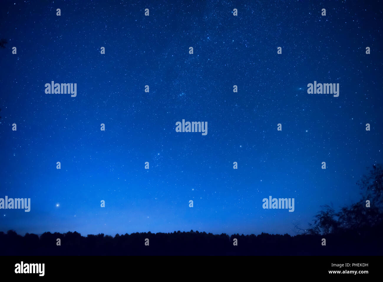 Beautiful scene mountain stars hi-res stock photography and images - Alamy