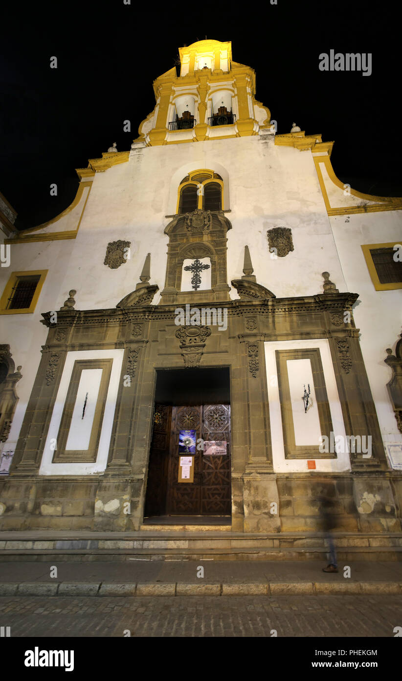 parish church Santa Cruz Stock Photo - Alamy