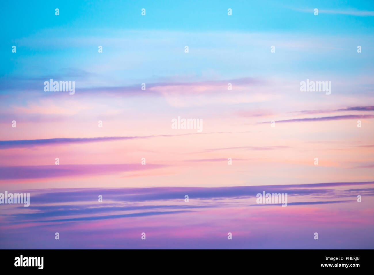 Beautiful sunset pink orange hi-res stock photography and images - Alamy