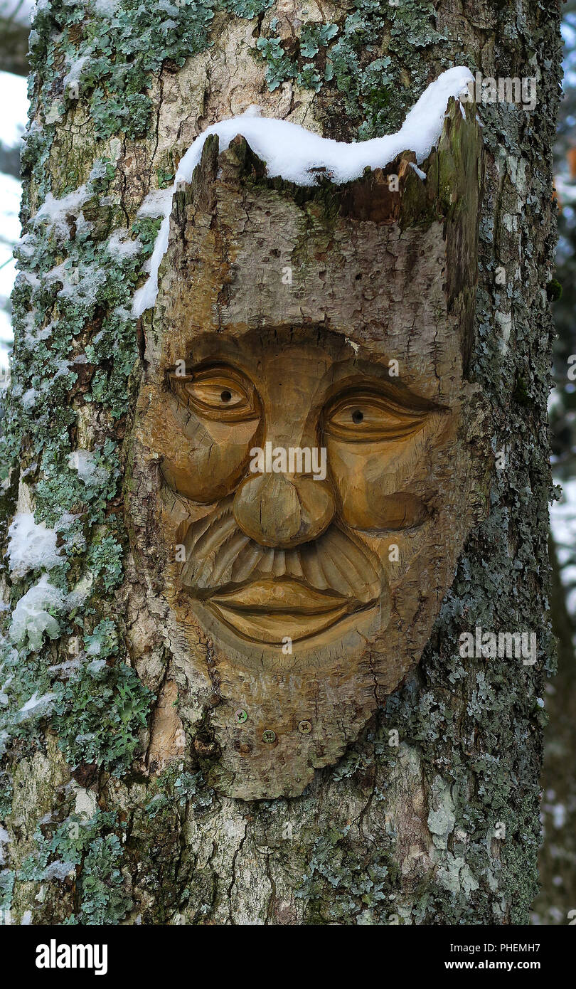 Wooden mask hi-res stock photography and images - Alamy