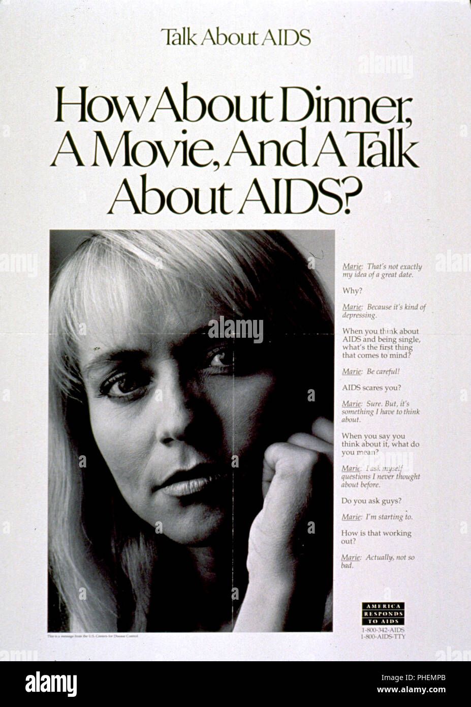 1980s health poster hi-res stock photography and images - Alamy