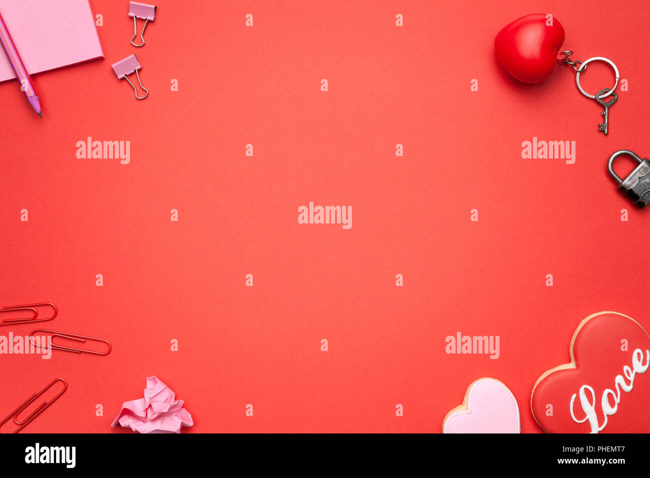 Valentines day concept key hi-res stock photography and images - Alamy