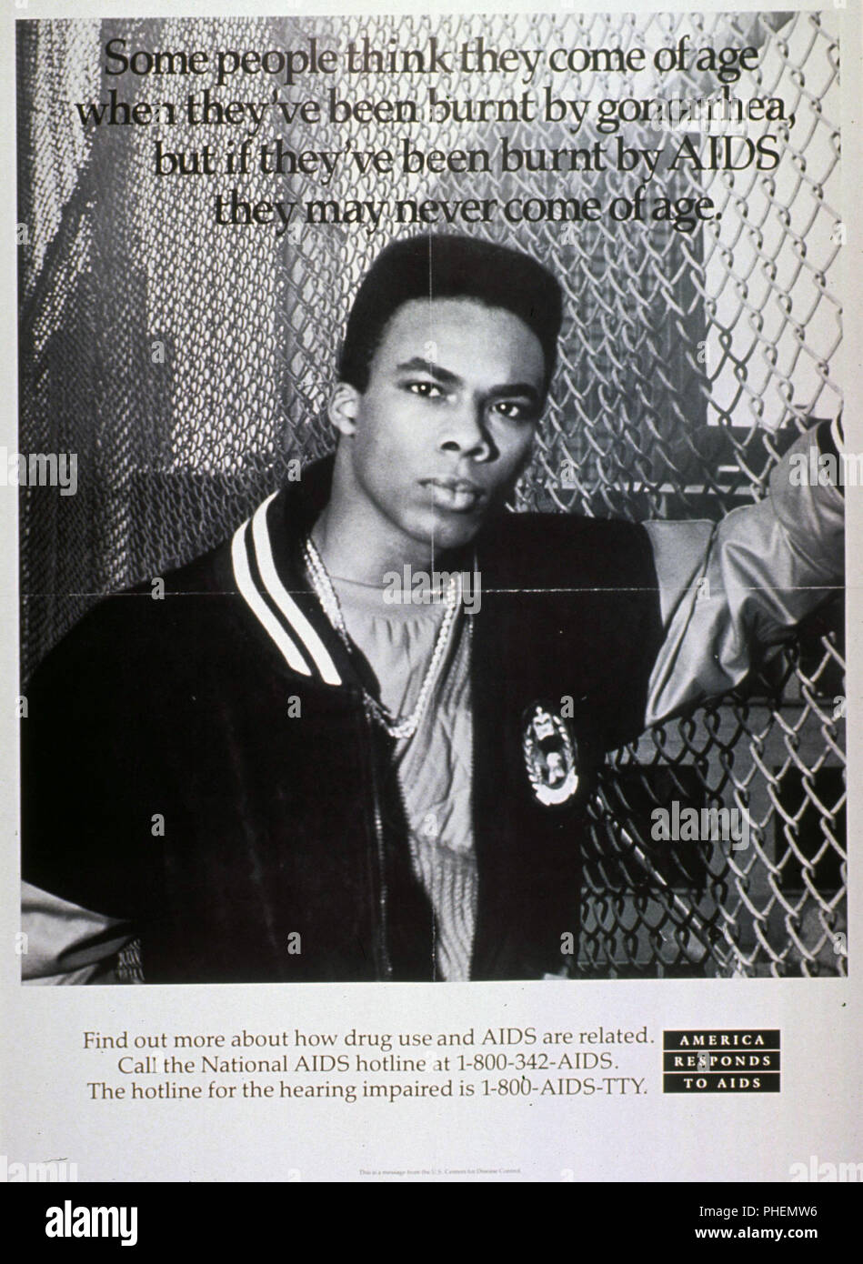 Aids poster hi-res stock photography and images - Alamy