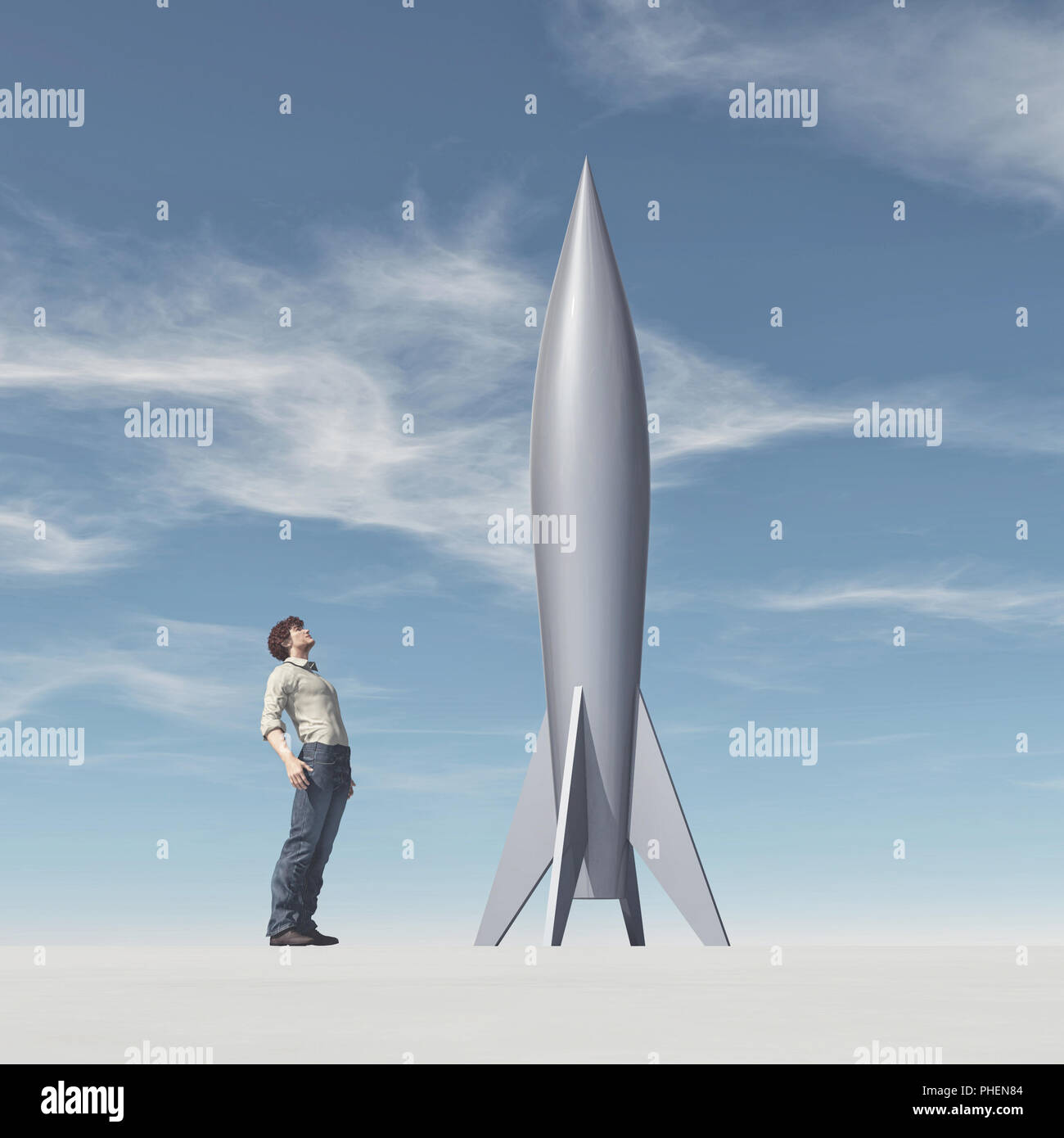 Jet pack illustration hi-res stock photography and images - Alamy