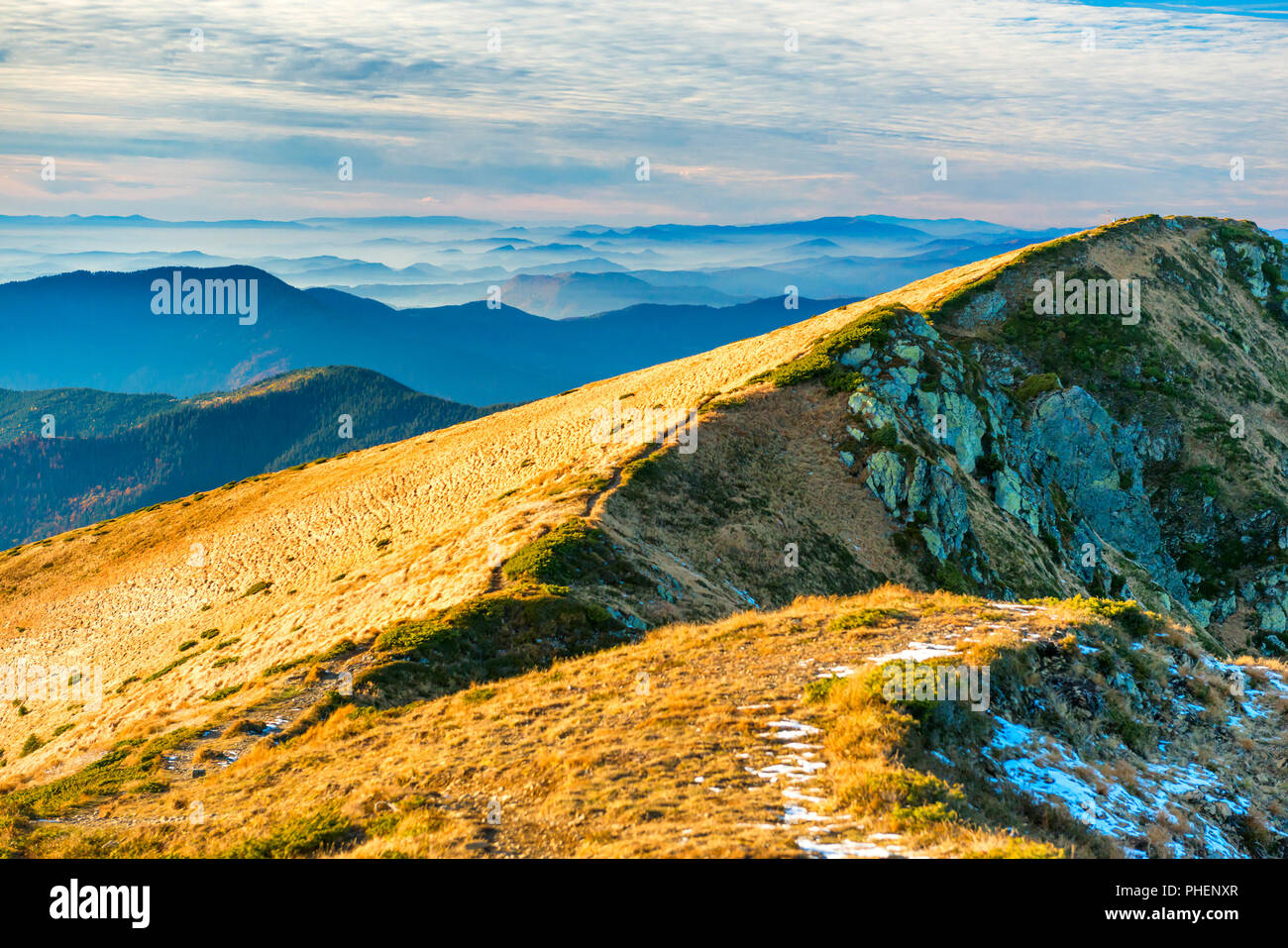 Morning from blue ridge hi-res stock photography and images - Alamy