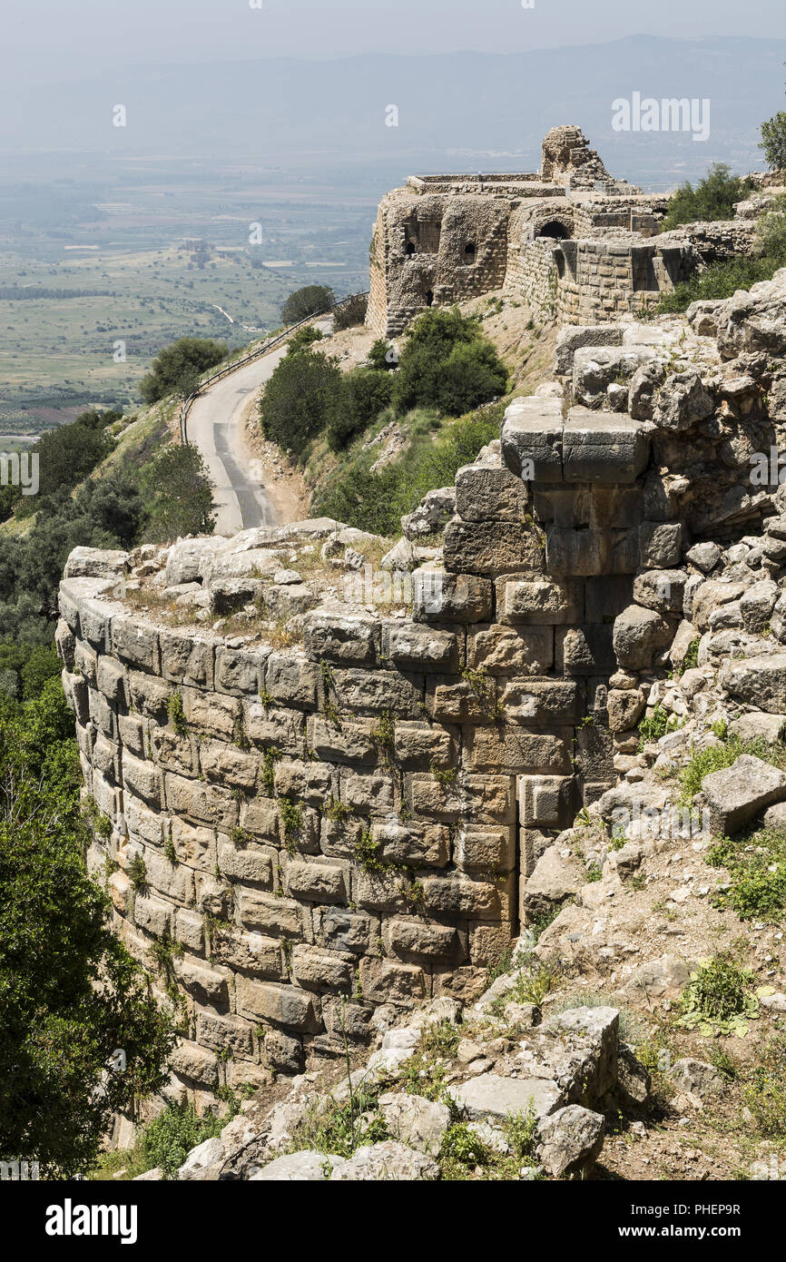 Nimrod Fortress in Israel Stock Photo - Alamy