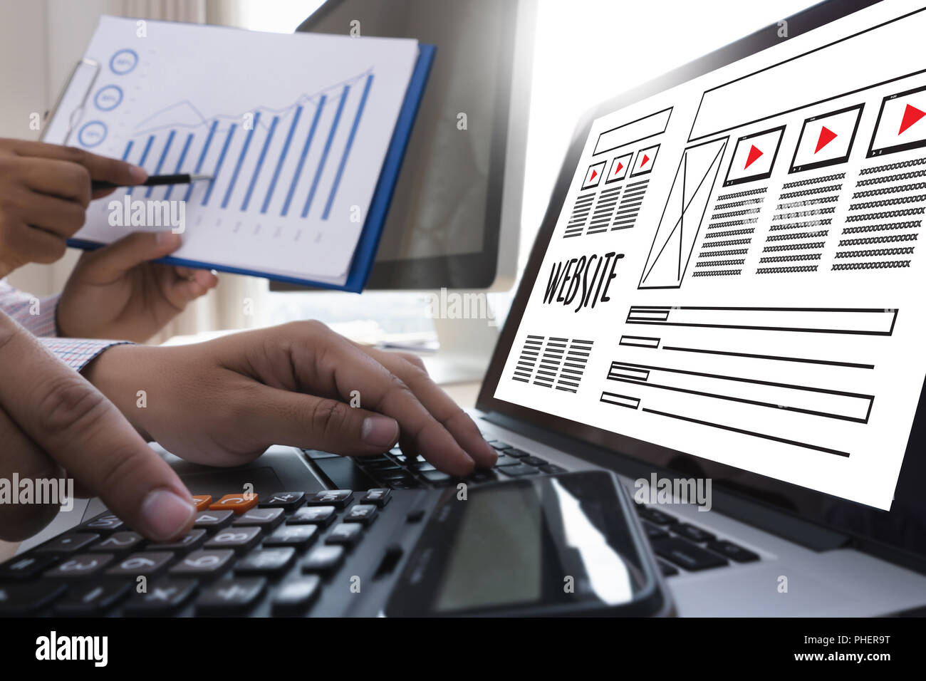 Web Design layout sketch drawing Software Media WWW and Graphic Layout ...