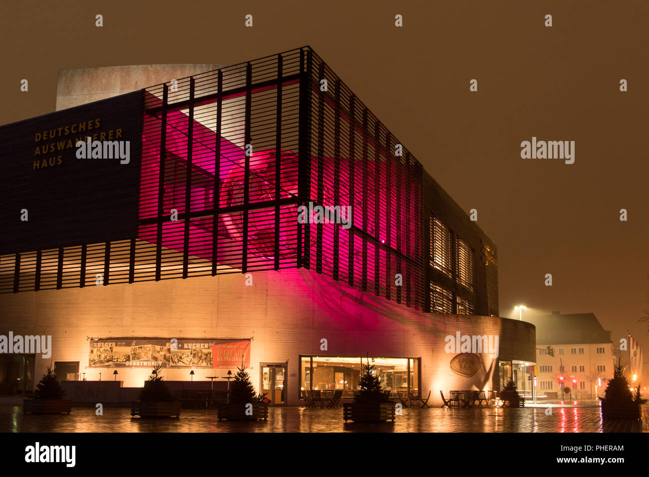Museum Asuwandererhaus in Bremerhaven Stock Photo - Alamy