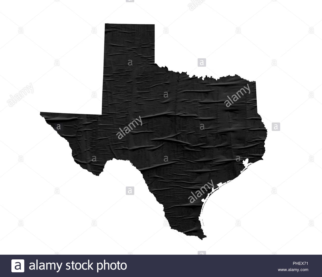 Texas Map High Resolution Stock Photography and Images - Alamy