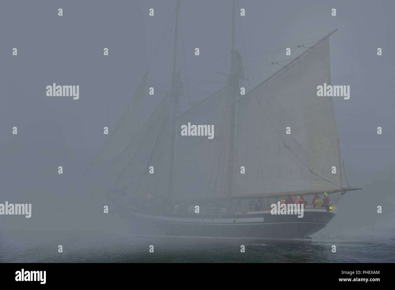 Two Masted Schooner Sailing Ship High Resolution Stock Photography and ...