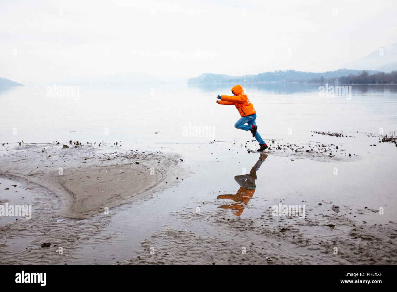 12 Year Old Boy Cold Stock Photos & 12 Year Old Boy Cold Stock Images ...